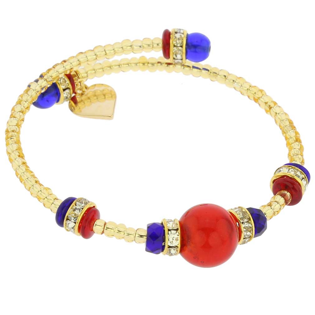 GlassOfVenice Carino Murano Glass Bracelet - Multicolor