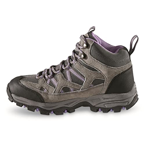 Itasca Women's Hiker Hiking Boot, Gray/Purple, 7