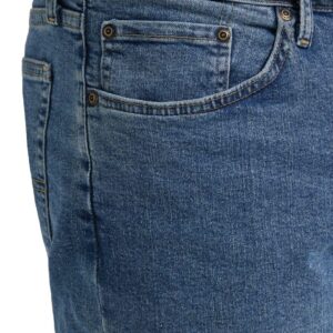 Wrangler Authentics Men's Regular Fit Comfort Flex Waist Jean, Light Stonewash, 42W x 30L