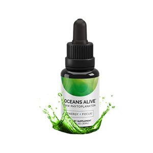 chlorophyll algae supplement, chlorophyll marine phytoplankton by activation products 1 month supply | oil memory and focus mineral trace supplements - microalgae oil for energy and stress - 30 ml