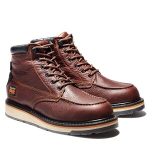 Timberland PRO Men's Gridworks Moc Soft Toe Waterproof Industrial Boot, Brown, 10.5 M US