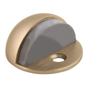 Design House 181875 Dome Door Stop, 5-Pack, Satin Brass