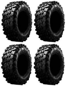 full set of maxxis carnivore radial (8ply) atv tires 32x10-15 (4)