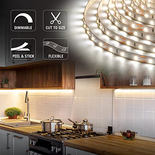 Armacost Lighting 152230 RibbonFlex Pro Series 60 LED Lights Strip, 16.4 ft, 4000K,