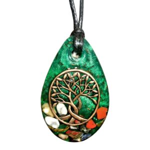 purple people market place orgone pendant collection (tree of life)