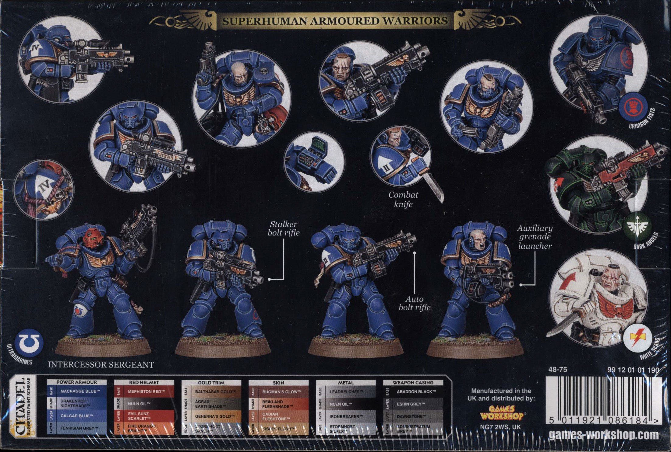 Games Workshop 99120101190" Space Marines Primaris Intercessors Plastic Kit