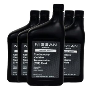 nissan genuine oem cvt-3 transmission fluid 999mp-ns300p (5 quarts)