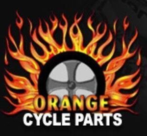 Orange Cycle Parts Solid Derby Cover Service Kit for Harley Twin Cam 2006-2017 Replaces OEM # 11105/11324 / 25416-99FM