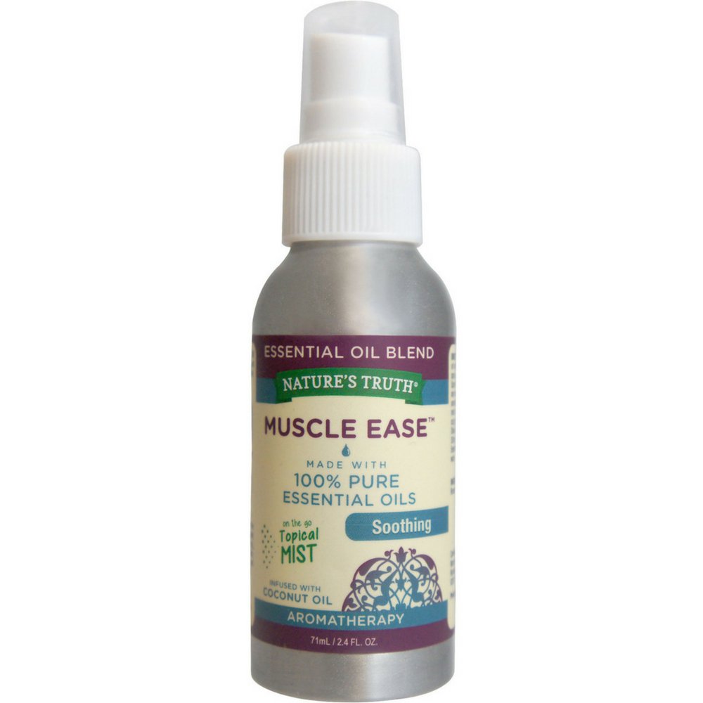 Nature's Truth Muscle Ease Soothing Essential Oil Blend 2.4 oz (Pack of 3)