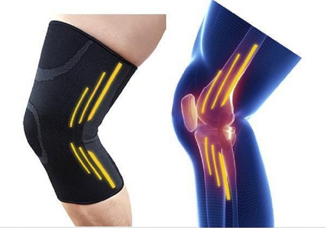 FixtureDisplays® Knee Compression Sleeve Support for Running, Jogging, Sports, Joint Pain Relief, Arthritis and Injury Recovery-Single Wrap 16813-M