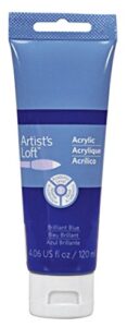 artist's loft acrylic paint, 4 oz (brilliant blue)