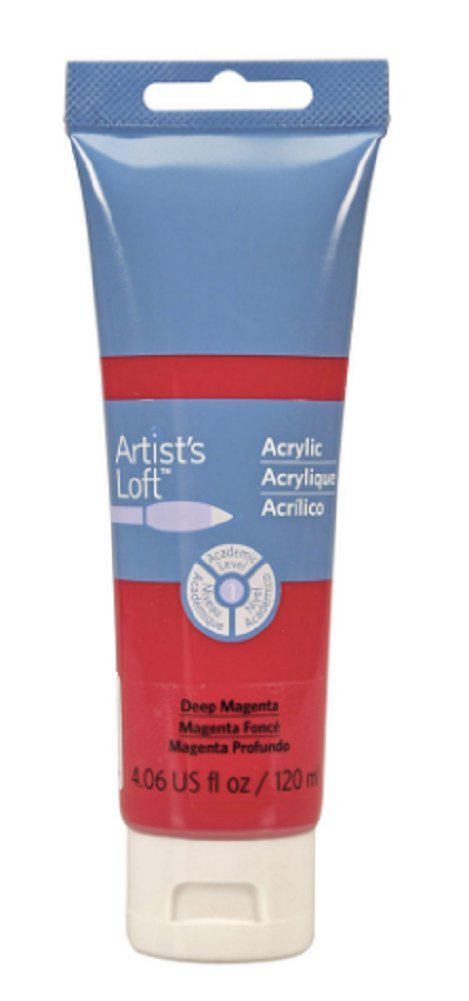 Artist's Loft Acrylic Paint, 4 oz (Magenta)