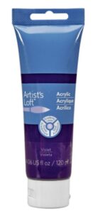 artist's loft acrylic paint, 4 oz (violet)