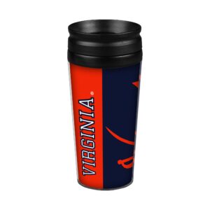 ncaa virginia tech hokies hype full wrap travel tumbler, 14-ounce