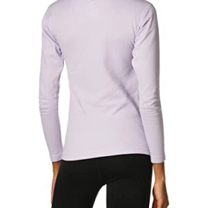 Duofold Women's Thermal Crew, Lilac wash, Small