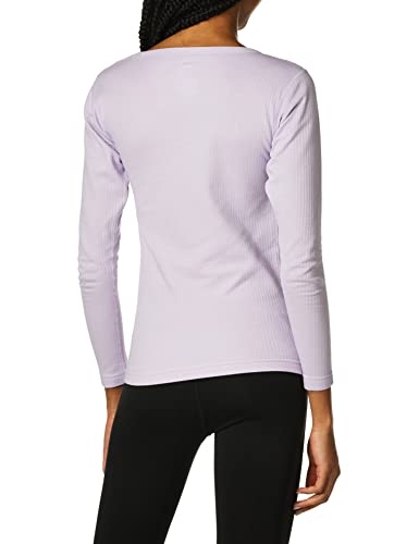 Duofold Women's Thermal Crew, Lilac wash, Small