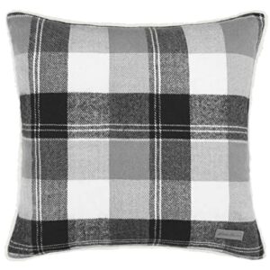 Eddie Bauer - Queen Comforter Set, Reversible Plaid Bedding with Matching Shams, Home Decor for Colder Months (Willow Dark Grey, Queen)