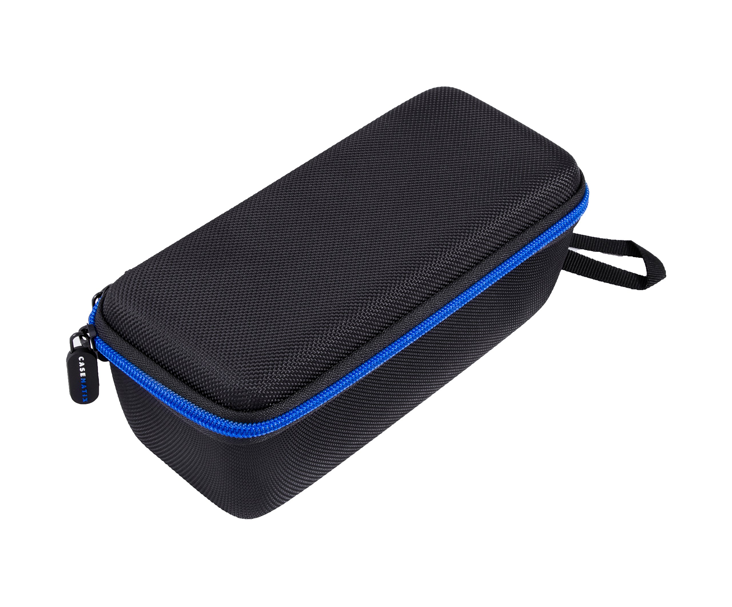 CASEMATIX Padded Microphone Case Compatible with AT2020 USB, AT2020USB Plus, AT2035, AT2050, AT4033A, AT4040, AT4050, ATR2500 USB with Windscreen and Small Cable Accessories, Case Only