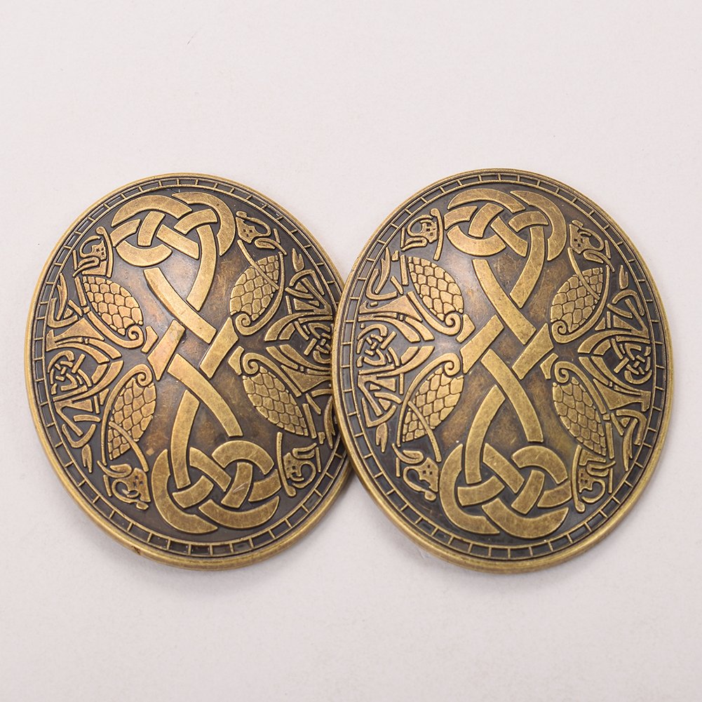 GRACEART Medieval Viking Brooch (1 X Pair)