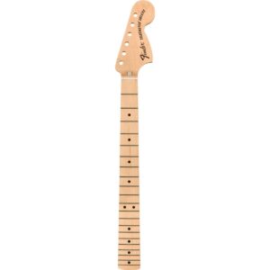 fender classic series 72 deluxe telecaster neck, c shape, 21 medium jumbo frets, maple fingerboard