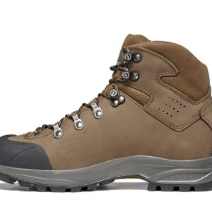 SCARPA Women's Kailash Plus GTX Waterproof Gore-Tex Leather Boots for Backpacking and Hiking - Dark Brown - 9-9.5