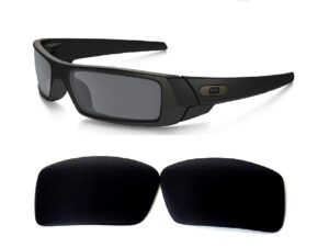 galaxy replacement lenses for oakley gascan polarized black 100% uvab