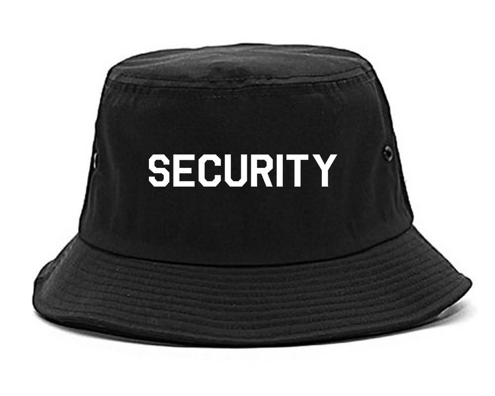 Kings Of NY Event Security Uniform Mens Bucket Hat Cap Black