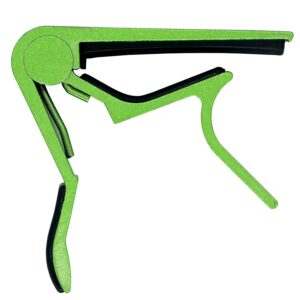 guitar capo for acoustic and electric guitars with 6 string aluminum material acoustic electric tools colorful-green