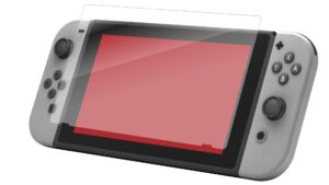 zagg invisibleshield tempered glass screen protector for nintendo switch