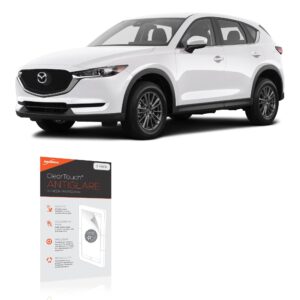 boxwave screen protector compatible with mazda 2017 cx-5 display - cleartouch anti-glare (2-pack), anti-fingerprint matte film skin