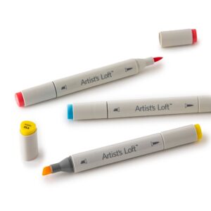 artist's loft bright primaries sketch markers