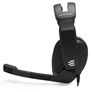 EPOS I Sennheiser GSP 302 Gaming Headset with Noise-Cancelling Mic, Flip-to-Mute, Comfortable Memory Foam Ear Pads, Headphones for PC, Mac, Xbox One, PS4, Nintendo Switch, and Smartphone compatible.