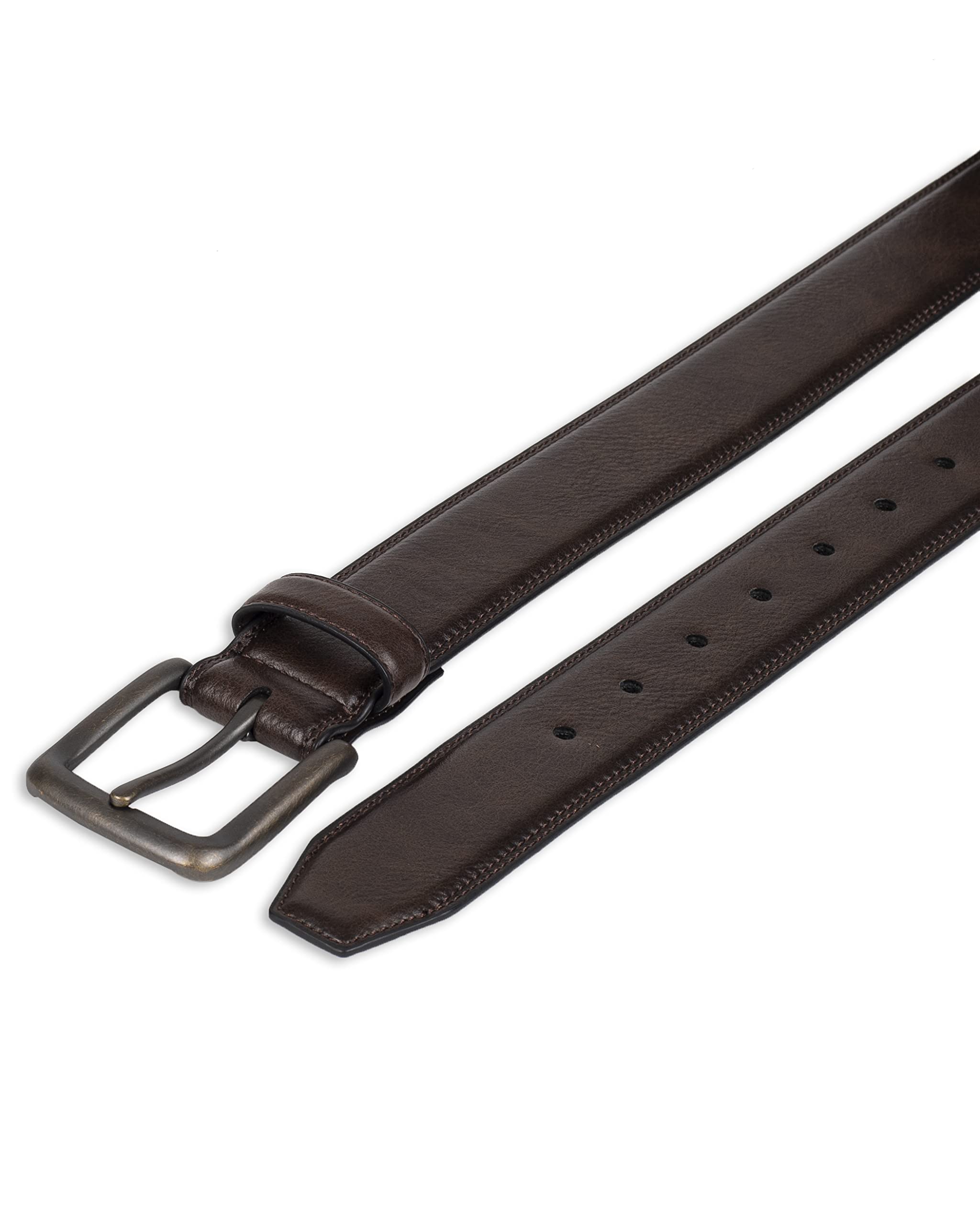 Columbia Men's 1.5" Wide Strech Casual Belt, brown, X-Large