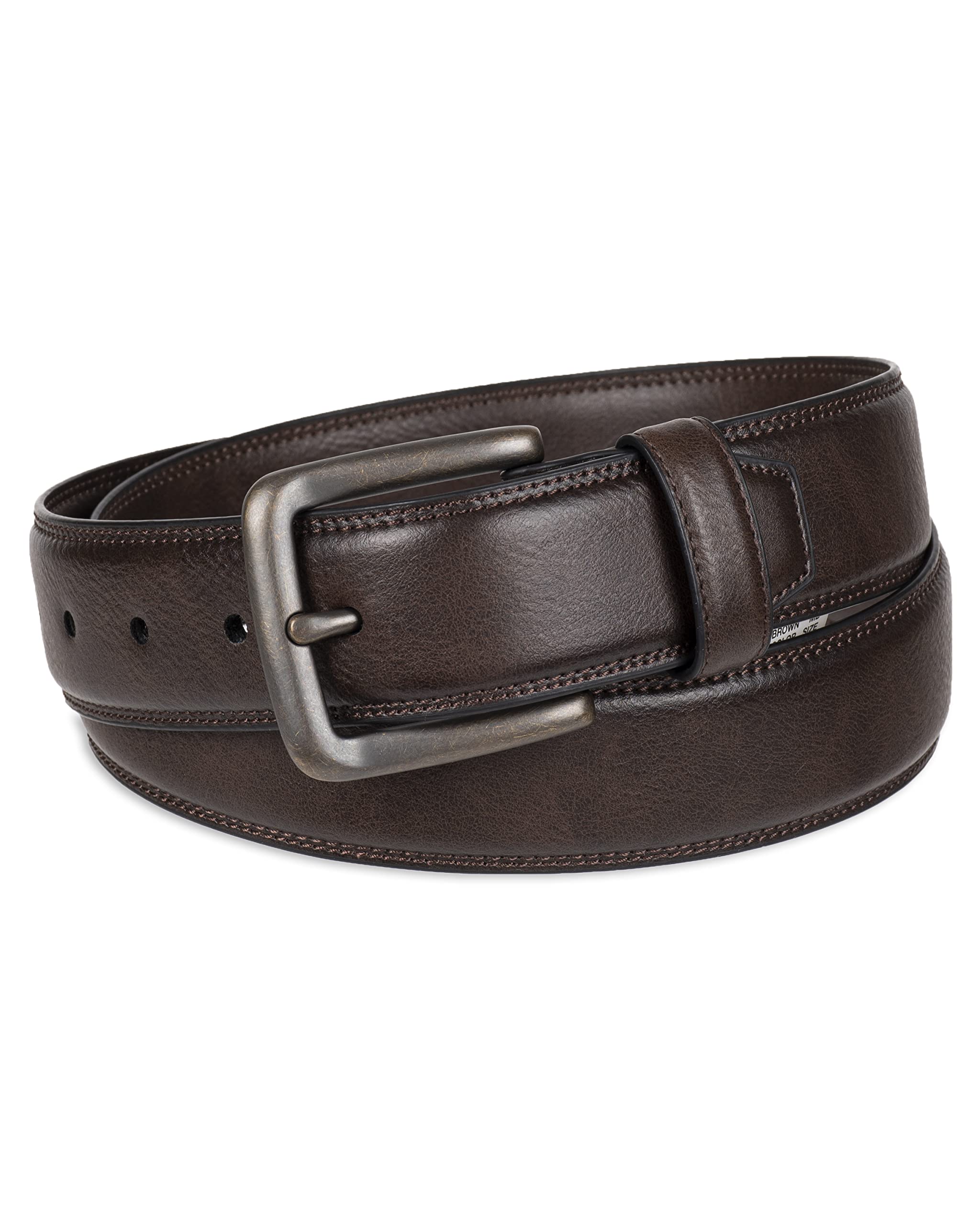 Columbia Men's 1.5" Wide Strech Casual Belt, brown, X-Large