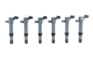 ignition coil pack set of 6 - replaces 56028138af, c1231 - compatible with dodge, jeep vehicles - 2002-2008 ram 3.7 & 4.7l - 2000-2008 dakota, durango - 2002-2008 grand cherokee, liberty