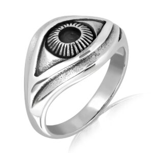 withlovesilver 925 sterling silver ancient egyptian eye of horus symbol of protection ring (9)