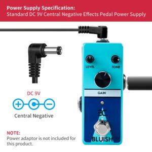 EX-Bluish Blues Drive Mini Guitar Pedal