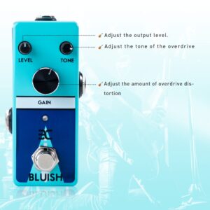 EX-Bluish Blues Drive Mini Guitar Pedal