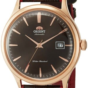 Orient 'AC08 V4' Japanese Automatic/Hand Winding Stainless Steel and Leather Dress Watch