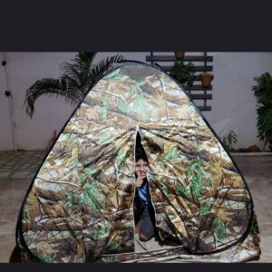 BZTANG Explorer Outdoors 3-4 persons Camouflage Camping Hiking Easy Setup Instant Pop up Tent