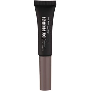 maybelline tattoostudio waterproof eyebrow gel makeup, medium brown, 1 count