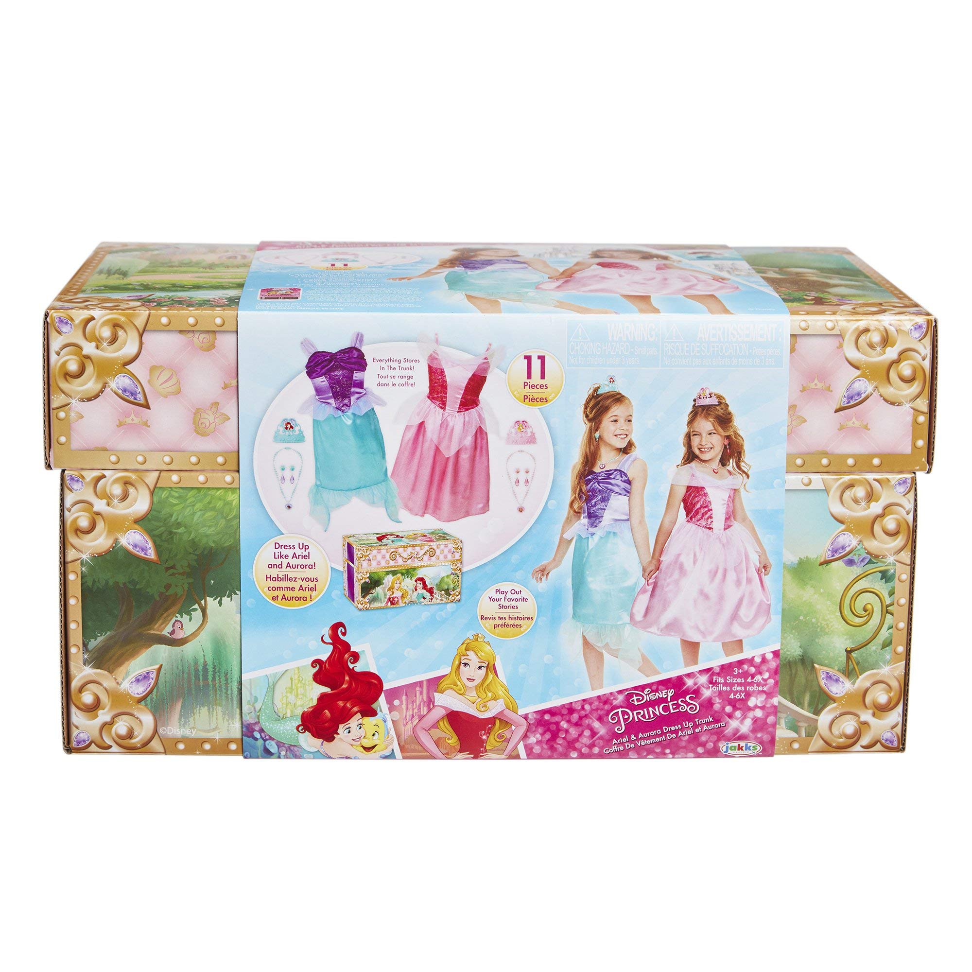 Disney Princess Ariel & Aurora Dress up Trunk, 44352