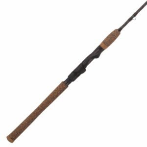 Berkley 6’6” Lightning Rod Spinning Rod, One Piece Spinning Rod, 8-14lb Line Rating, Medium Rod Power, Moderate Fast Action, 1/4-5/8 oz. Lure Rating, BSLR661M