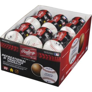 rawlings | 8u recreational/practice baseballs | youth | 24 count