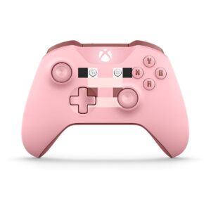 microsoft xbox wireless controller - minecraft pig - xbox one (discontinued)