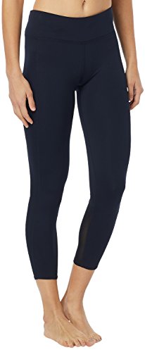 TYR womens 3/4 Solids 3 4 Kalani Tight, Black, Medium