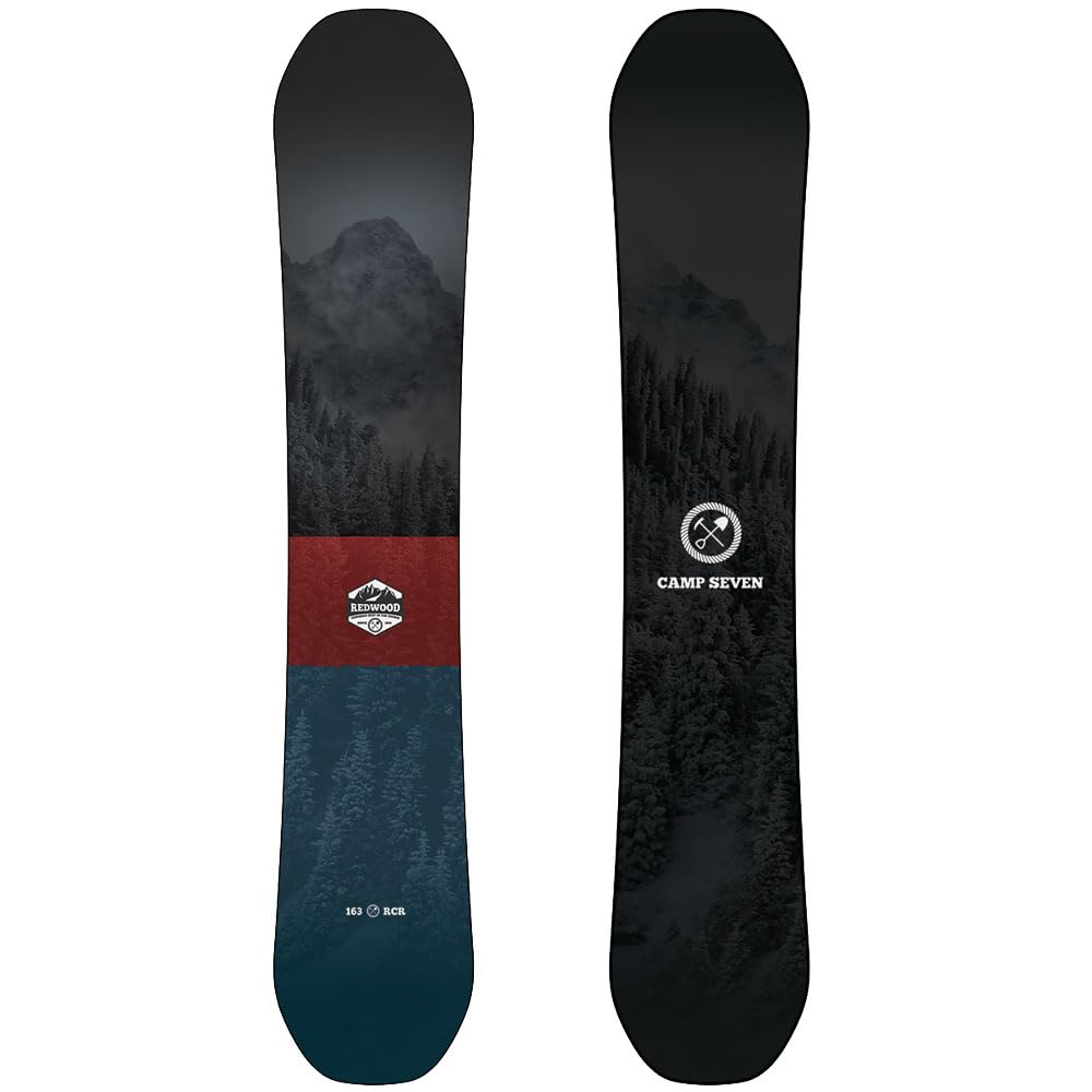 Package-Camp Seven Redwood Snowboard 158 cm Wide-System MTN Binding large