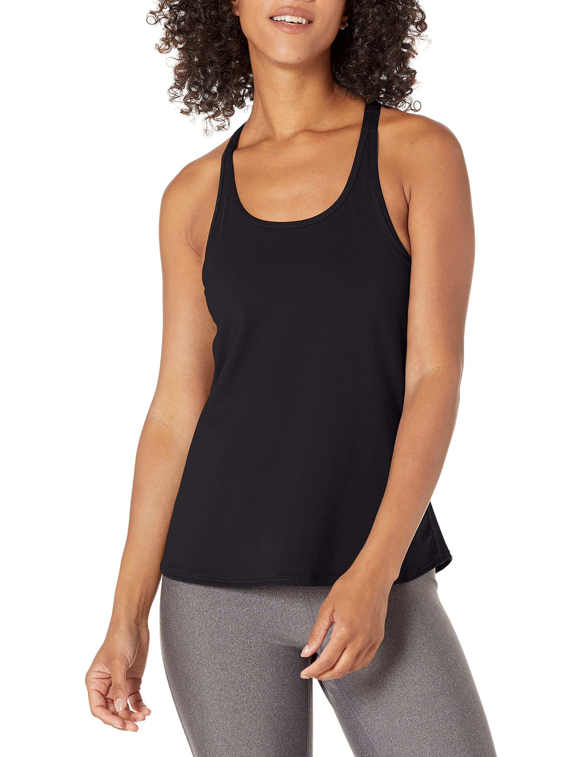 TYR Solid Taylor Tank, Black, L