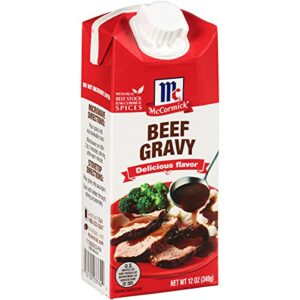 mccormick simply better beef gravy, 12 oz