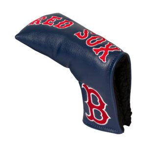 team golf mlb boston red sox vintage blade putter cover golf club vintage blade putter headcover, form fitting design, fits scotty cameron, taylormade, odyssey, titleist, ping, callaway